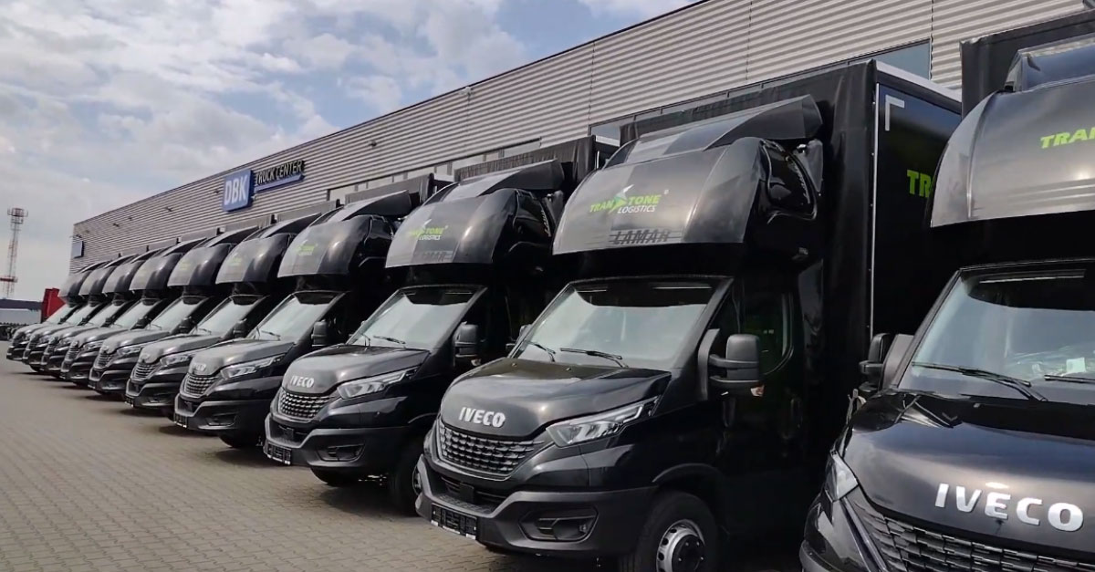 20 IVECO Daily dla Transtone Logistics | DBK Group