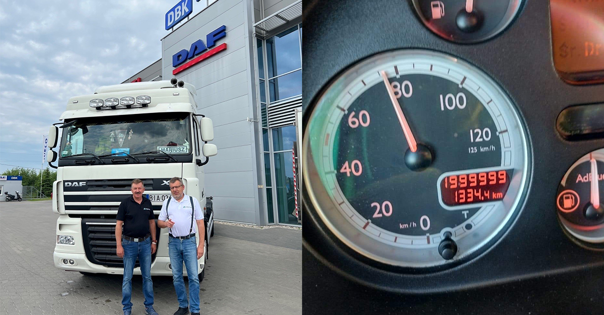 DAF XF z przebiegiem 2 mln km w Muśko Team | DBK Group