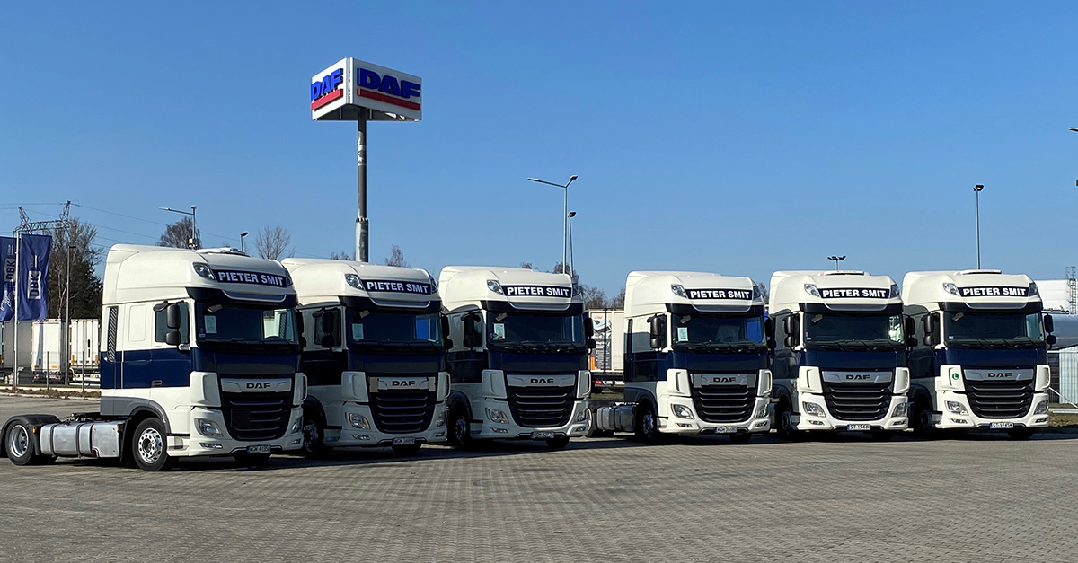 50 x DAF XF dla Pieter Smit | DBK Group
